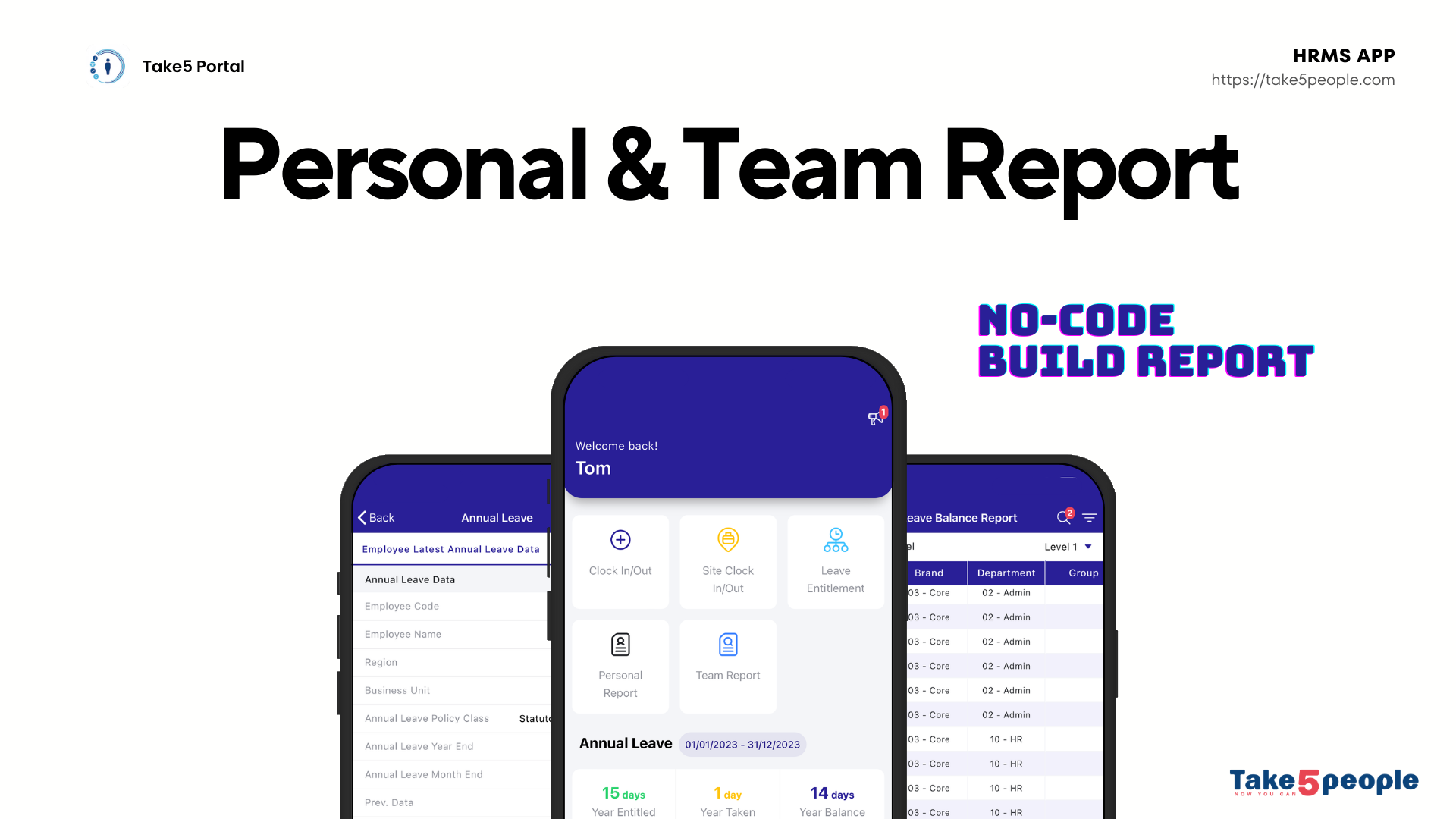 New feature: personal and team reports